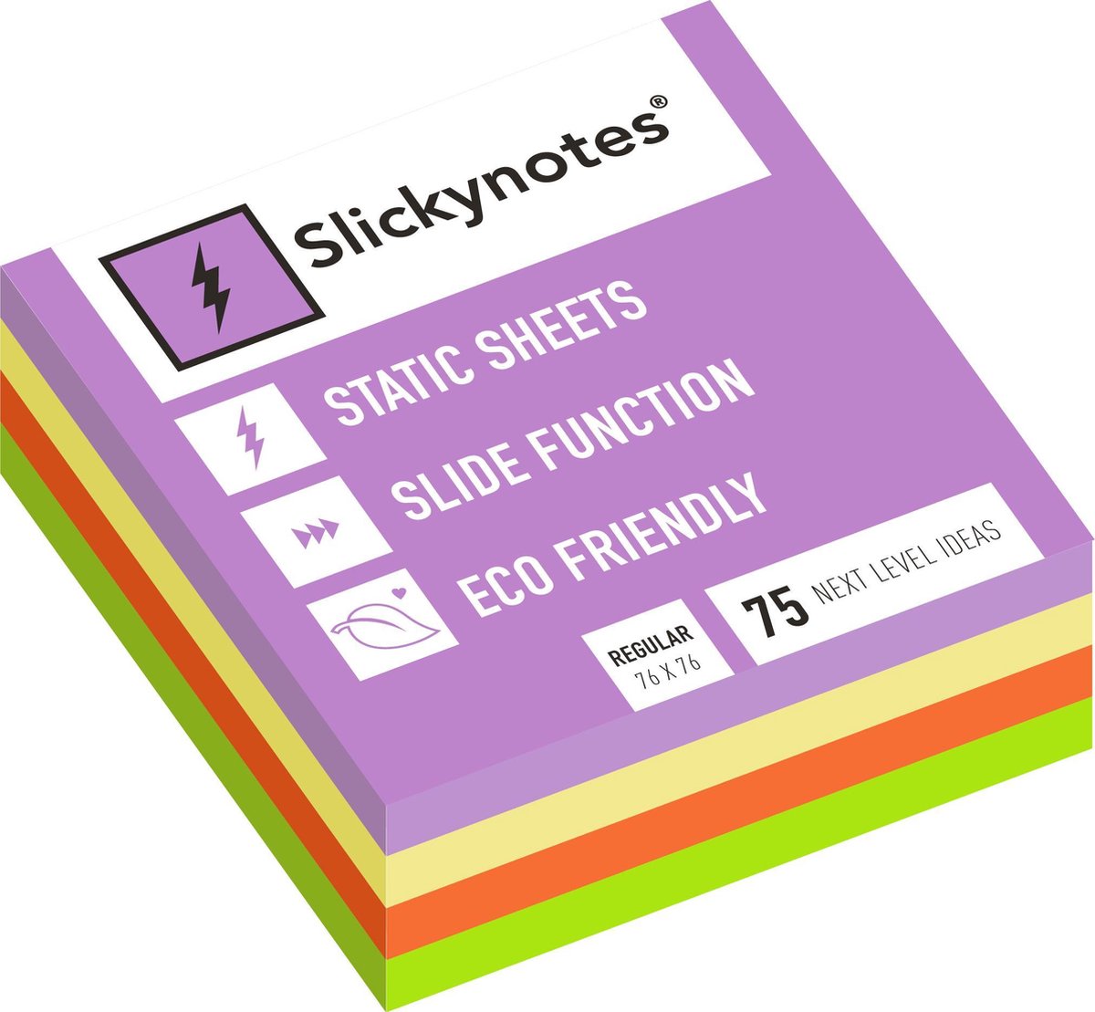 Slickynotes® Regular 4-Pack | bol.com