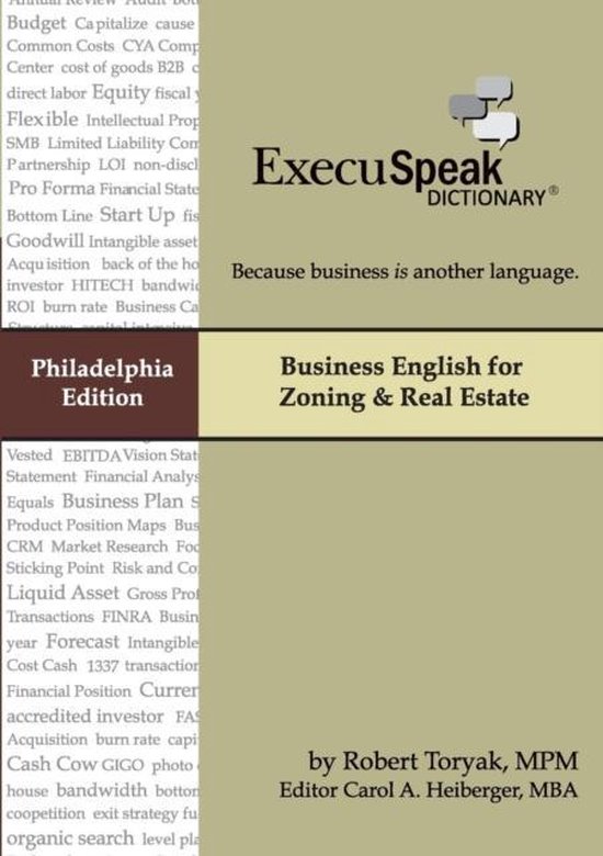 ExecuSpeak Dictionary | 9781304140388 | Author, Speaker, Educator Carol ...