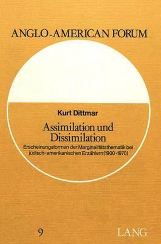 Assimilation Und Dissimilation, Kurt Dittmar | 9783261024411 | Boeken ...