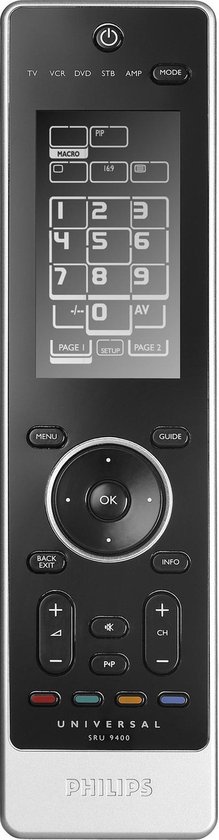 Philips SRU9400 PrestiGo Remote 5-In-1 afstandsbediening | bol.com
