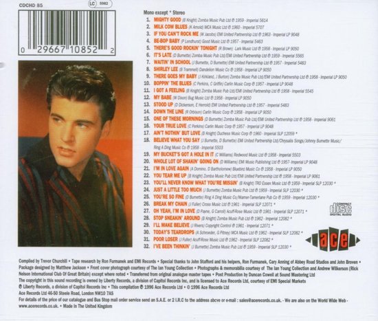 Rockin With Ricky, Rick Nelson | CD (album) | Muziek | bol