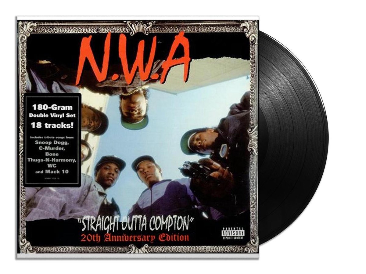 Straight Outta Compton - 20th Anniversary (LP), N.W.A | LP (album ...