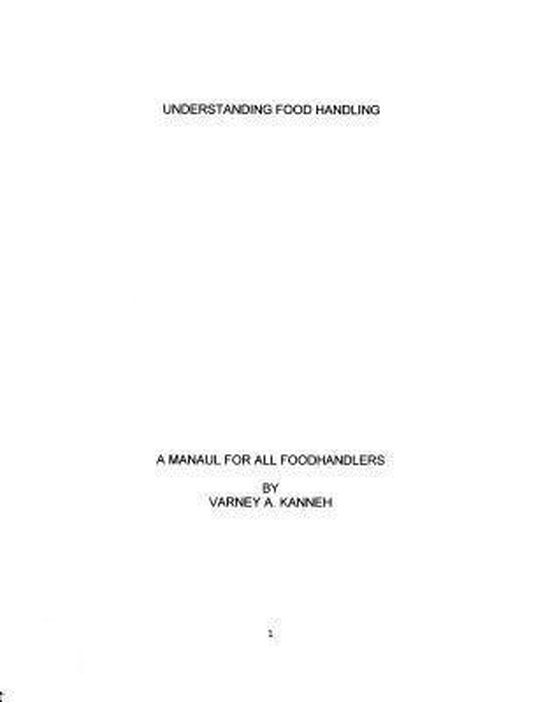 Understanding Food Handling (ebook), Varney A Kanneh | 9780984622139 ...