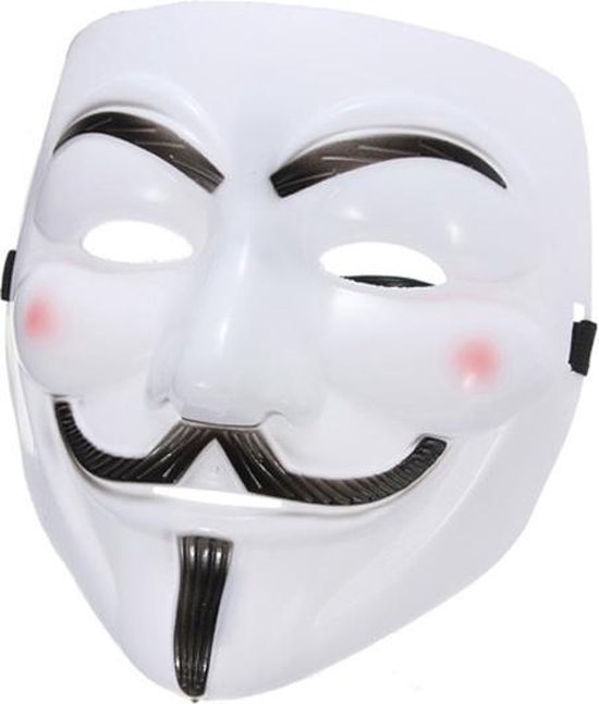 V for Vendetta Guy Fawkes Face Mask Fancy Halloween Cosplay | bol.com