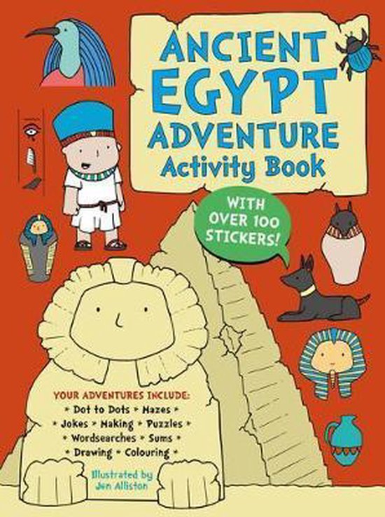 Ancient Egypt Adventure Activity Book, Alliston, Jen Illus ...