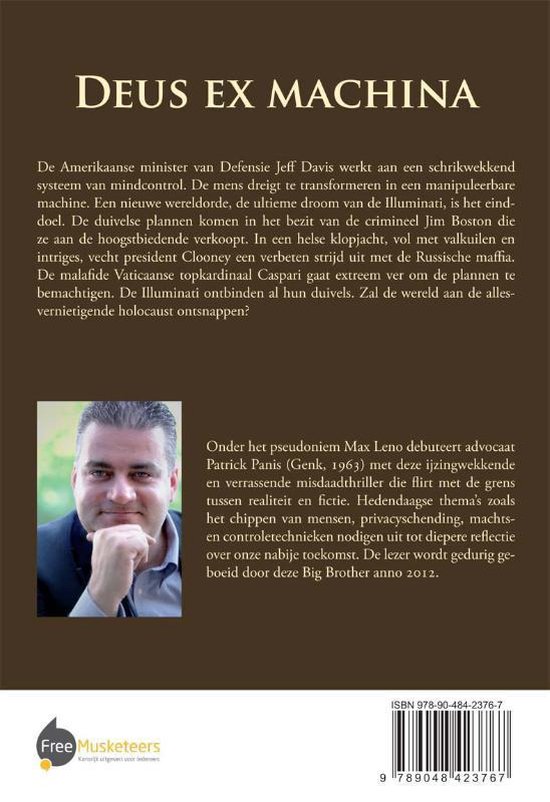 Deus ex machina, Max Leno | 9789048423767 | Boeken | bol.com