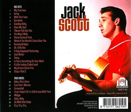 All His Hits & More, Jack Scott | CD (album) | Muziek | bol