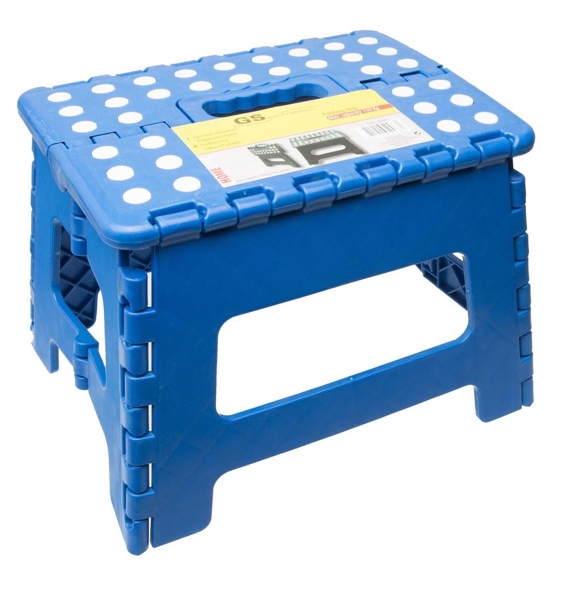 Opstap krukje inklapbaar blauw - (opstapje, opstapkruk) | bol