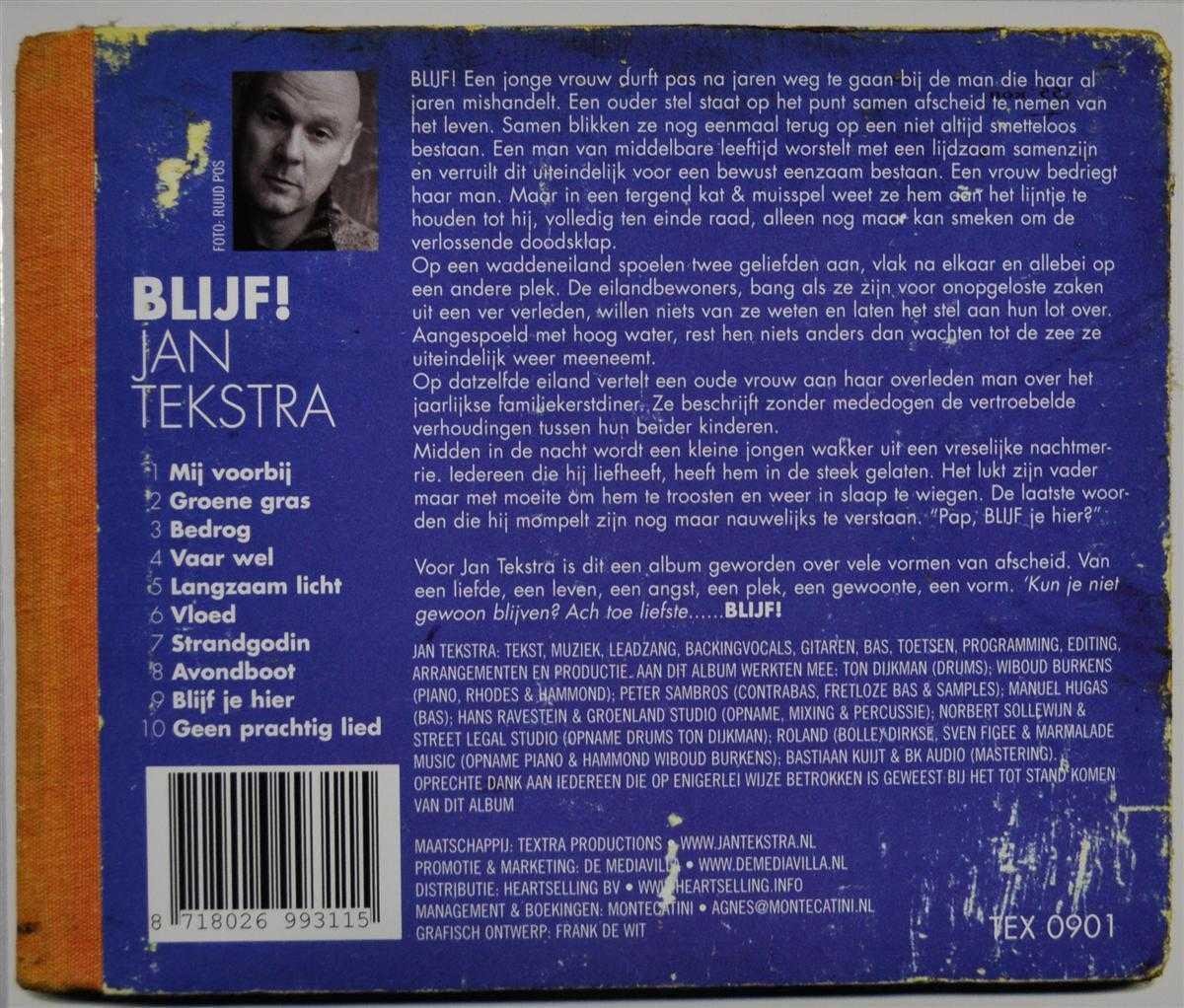 Jan Tekstra - Blijf!, Jan Tekstra | Muziek | bol.com