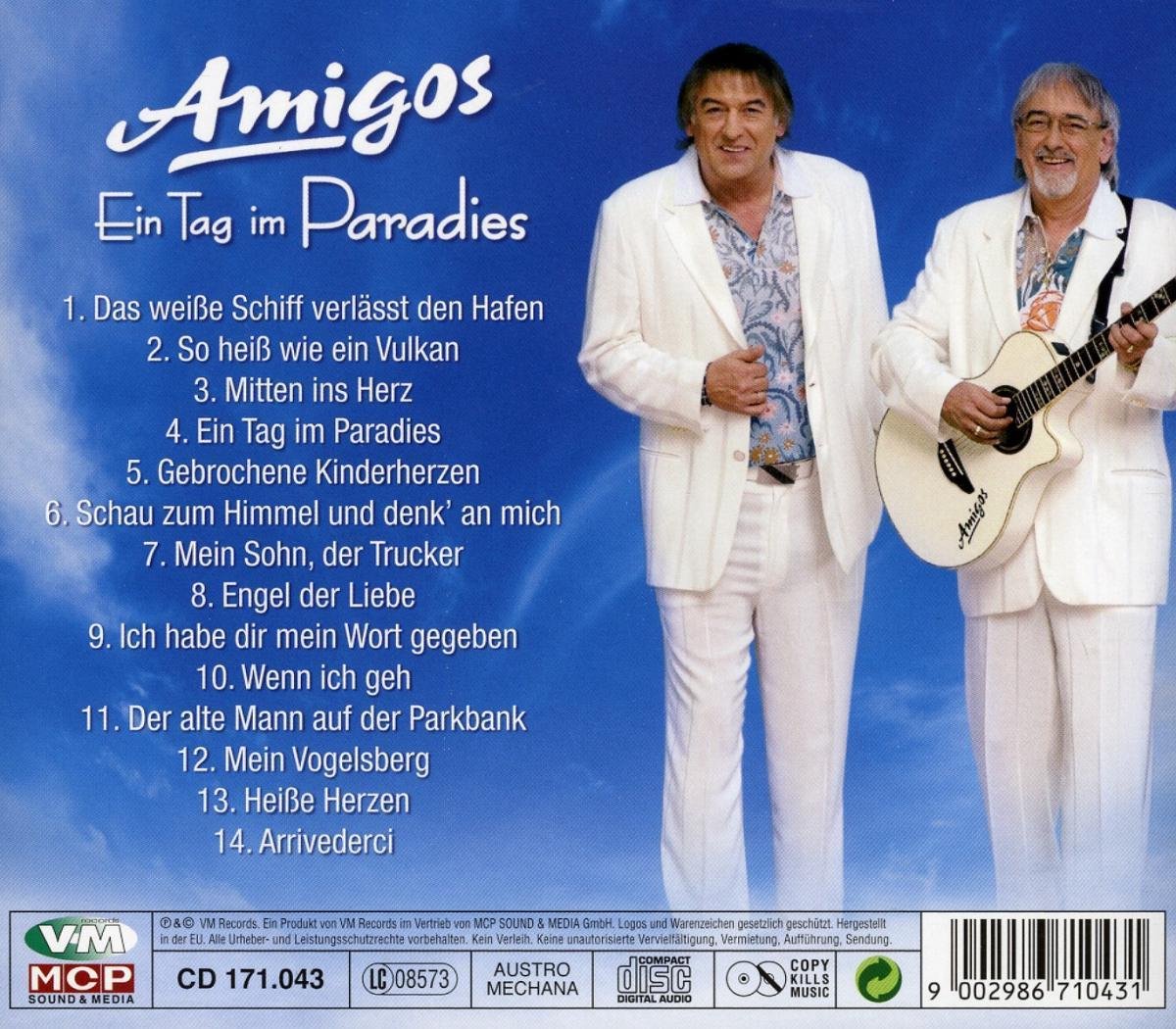 Ein Tag Im Paradies, Amigos | CD (album) | Muziek | bol.com
