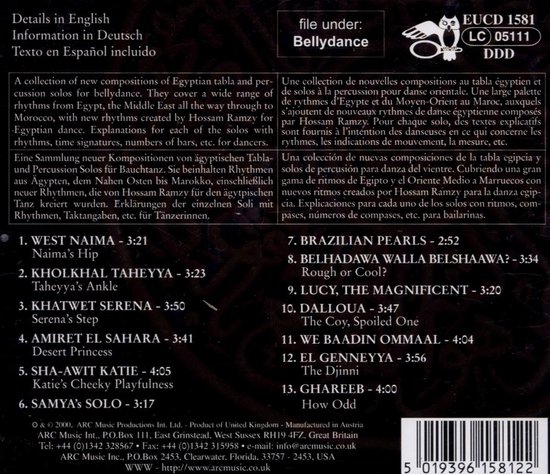 Sabla Tolo, Hossam Ramzy | CD (album) | Muziek | bol.com