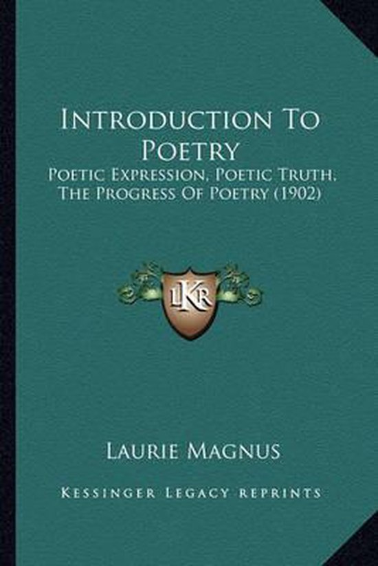 Introduction to Poetry, Laurie Magnus | 9781164060406 | Boeken | bol
