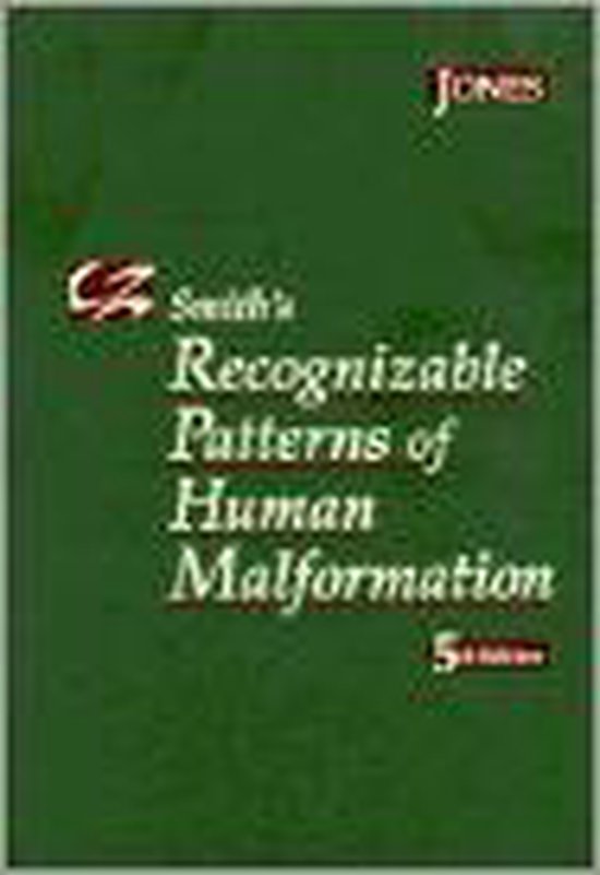 Smith's Recognizable Patterns of Human Malformation | 9780721661155 ...