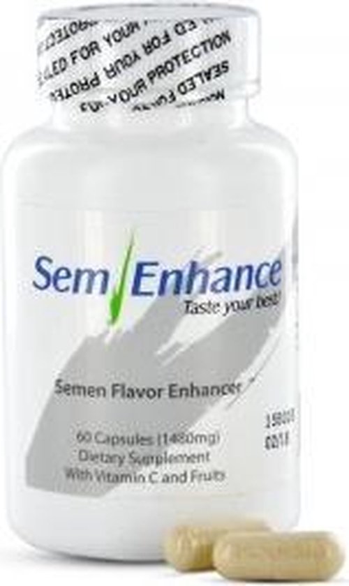 SemEnhance Capsules - Fruitige Sperma Smaak | bol