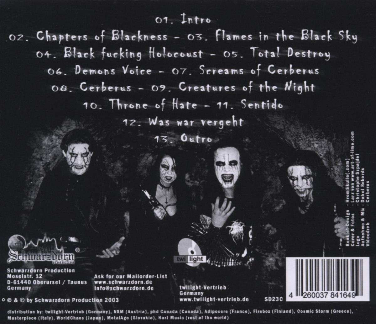 Chapters of Blackness, Cerberus | CD (album) | Muziek | bol
