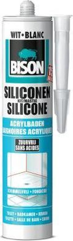 Bison Siliconenkit Acrylbad 300ml transparant | bol