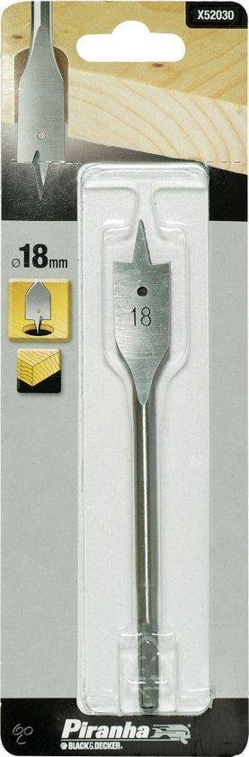 Piranha Platte houtboor (speedboor) 18mm X52030 | bol