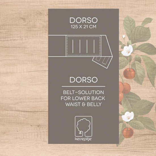 Kersepitje Dorso - Warmtekussen - 100% Natuurlijk Kersenpittenkussen ...