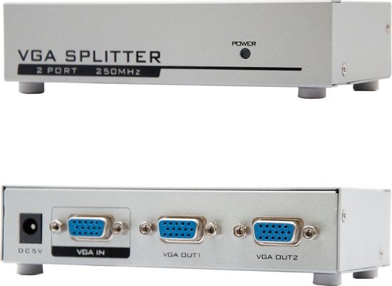 2-Port VGA Switch NANOCABLE AISCOV0074 | bol