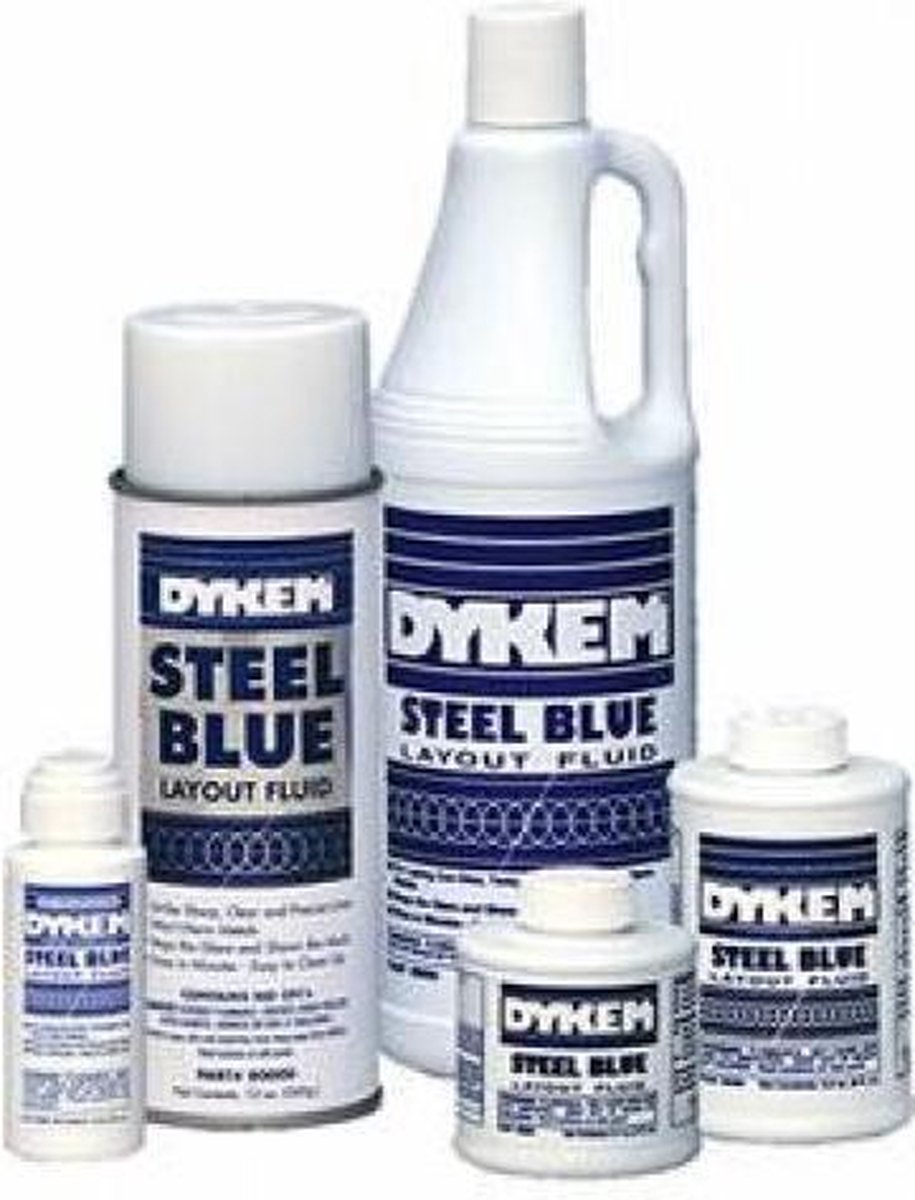 Dykem Steel Blue layout fluid 120ml | bol