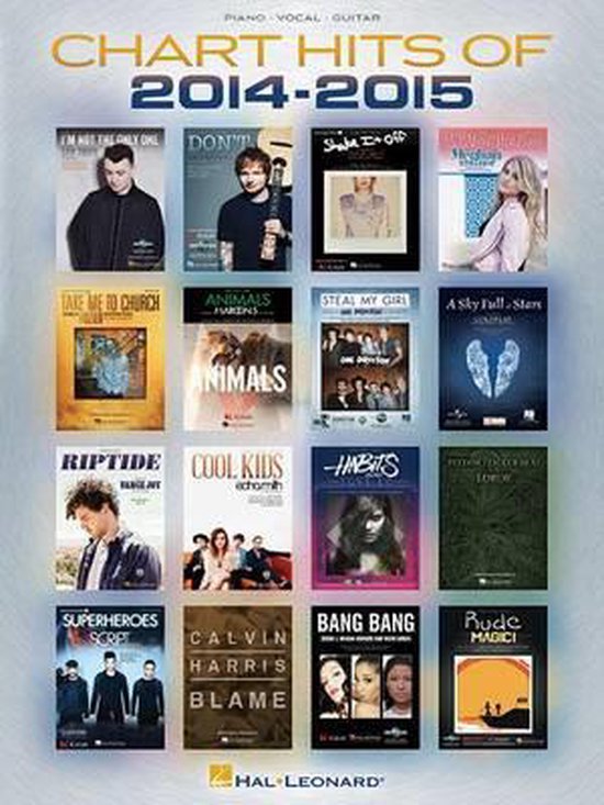 Chart Hits of 2014-2015, Hal Leonard Corp. | 9781495012297 | Boeken | bol