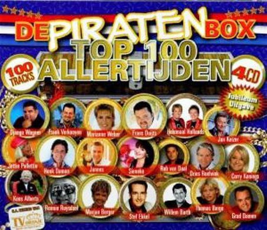 Piraten Box Top 100 Allertijden, various artists | CD (album) | Musique ...