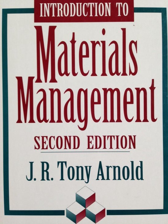 Introduction to Materials Management | 9780131852167 | J. R.Tony Arnold ...