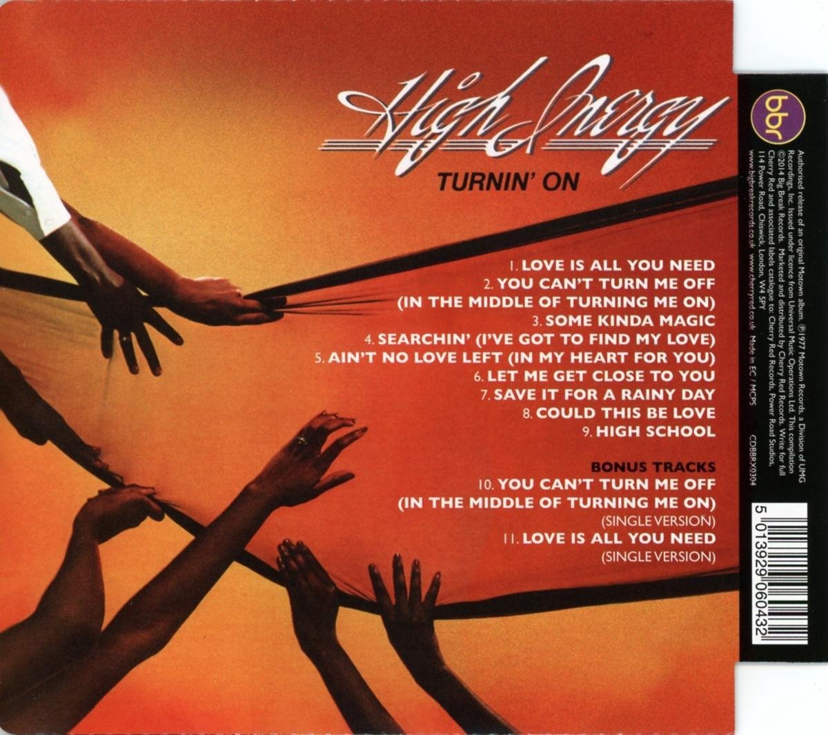 Turnin' On, High Inergy | CD (album) | Muziek | bol.com