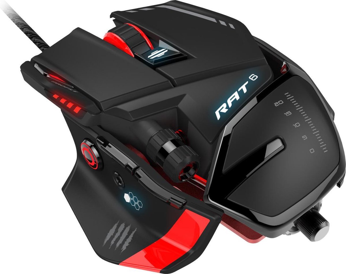 Mad Catz RAT 6 - Gaming Muis - PC | bol.com