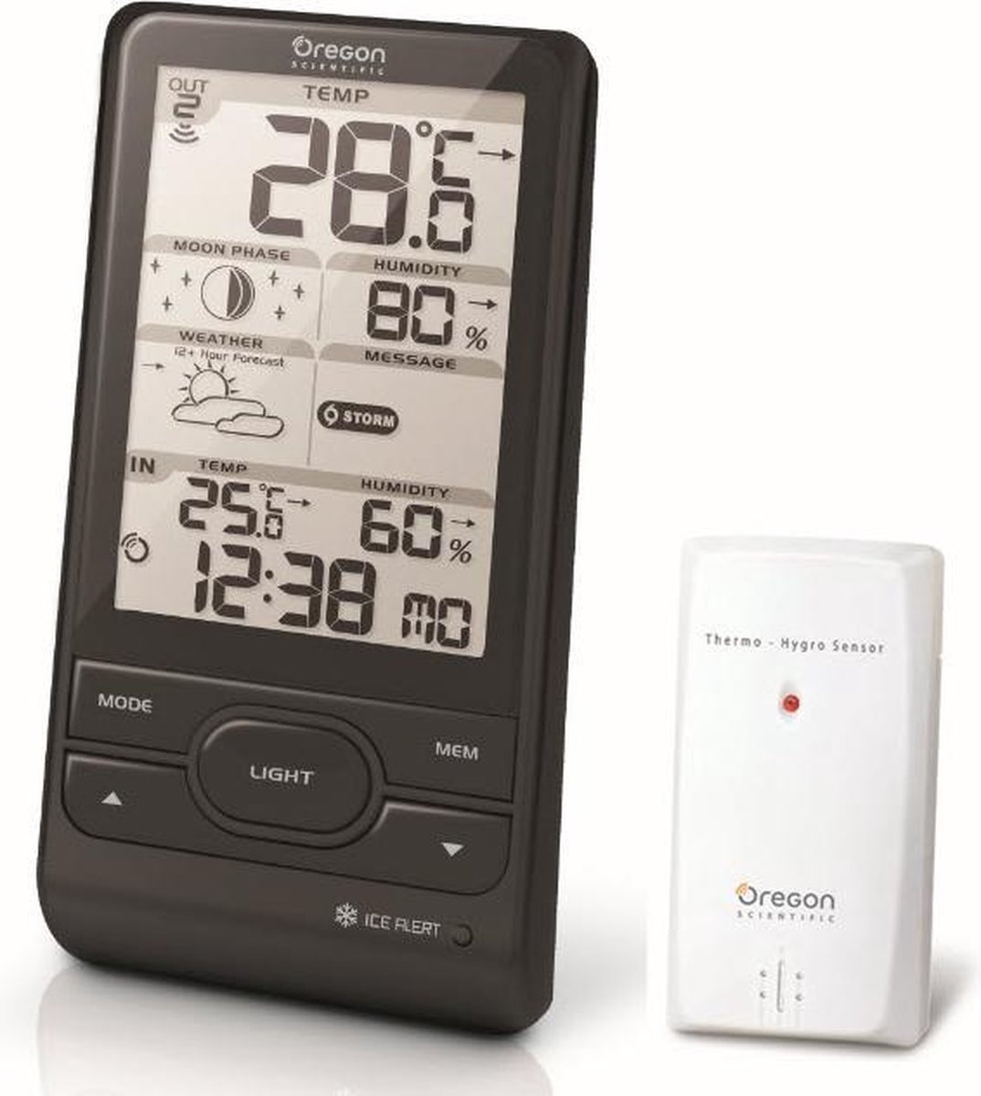 Oregon Scientific Station météo OS Eclipse - Design - Baromètre ...