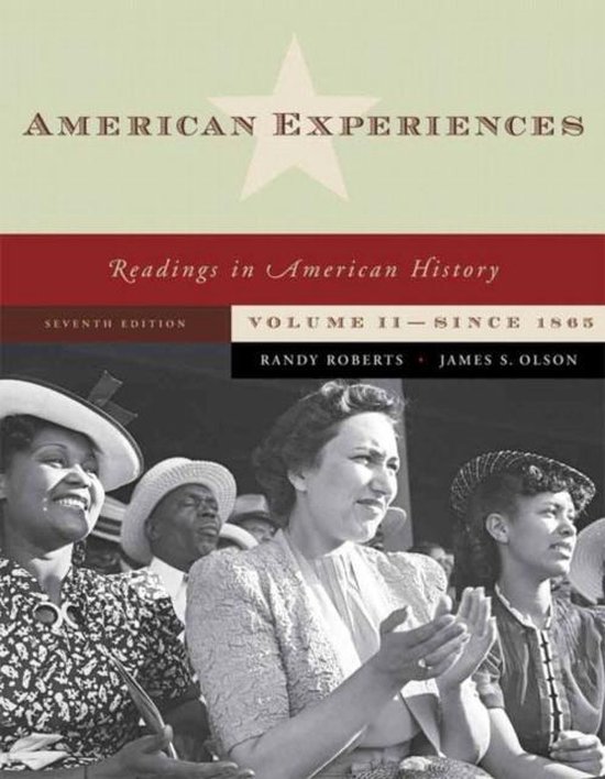 American Experiences | 9780321487018 | Randy J. Roberts | Boeken | bol