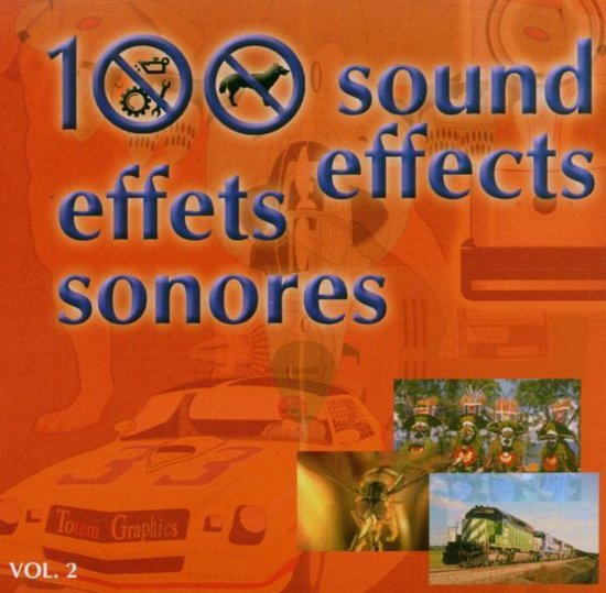 100 Sound Effects Vol.2, various artists | CD (album) | Muziek | bol.com