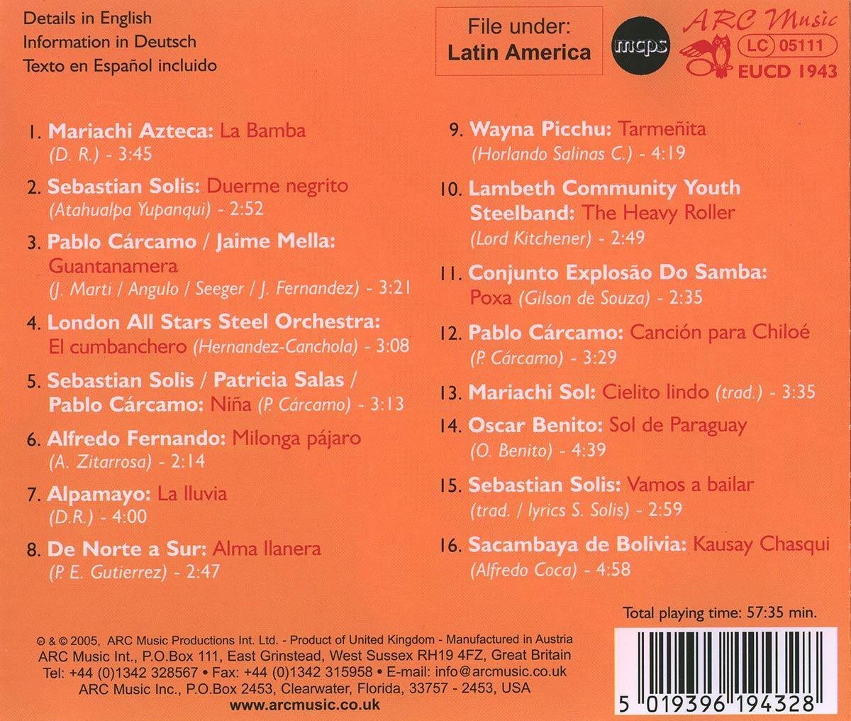 The Best Of Latin America, various artists | CD (album) | Muziek | bol.com