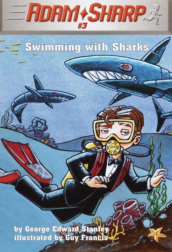 Adam Sharp 3 - Adam Sharp #3: Swimming with Sharks (ebook), George ...