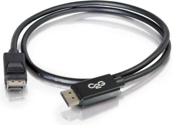 C2G 10m DisplayPort Cable with Latches 4K - 8K UHD M/M - Black Zwart | bol