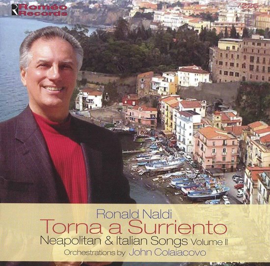 Torna A Surriento, Ronald Naldi | CD (album) | Muziek | bol
