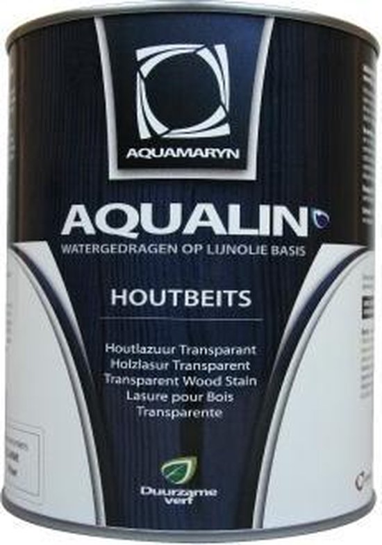 Aquamaryn Verf Aqualin (Linolux) Houtbeits Blank (klik hier voor de ...