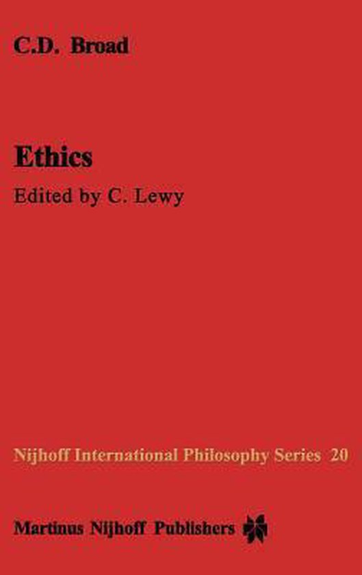 Ethics | 9789024730889 | C.D. Broad | Boeken | bol.com