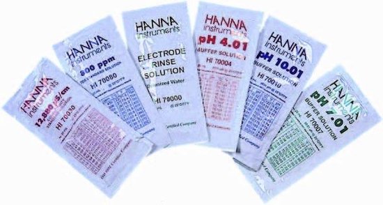 Hanna Instruments Kalibratievloeistof HI70004P buffer pH4.01, doos a 25 stuks | bol