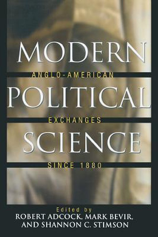 Modern Political Science | 9780691128740 | Adcock, Robert | Boeken ...