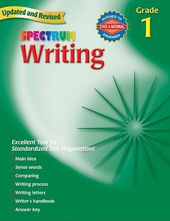 Spectrum Writing, Grade 1 | 9780769642819 | Boeken | bol.com