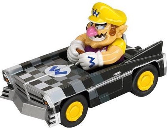 Pull & Speed Nintendo Mario Kart Ds Wario Brute Zwart 8 Cm | bol