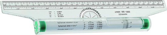 Rolling Ruler / Liniaal Linex 30cm | bol.com