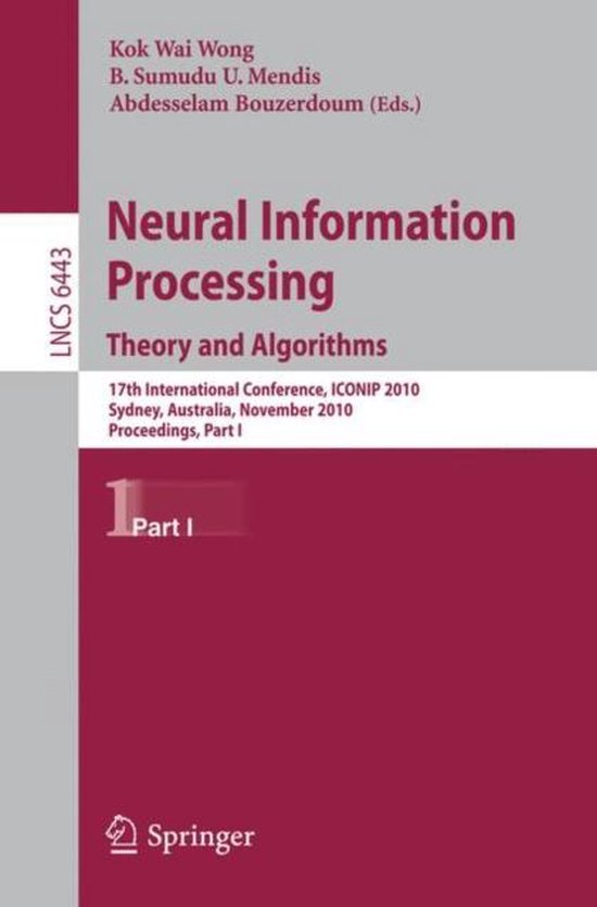 Neural Information Processing. Theory and Algorithms | 9783642175367 ...