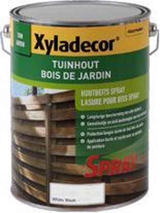 Xyladecor Tuinhoutbeits Spray - Woudgroen - Satin - 5L | bol