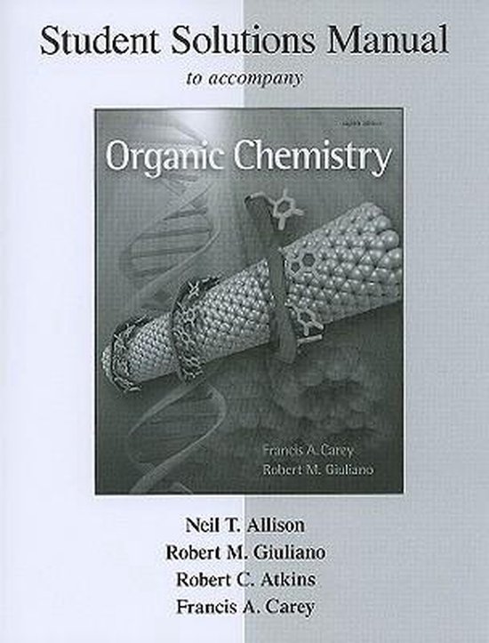 Organic Chemistry | 9780073293974 | Neil T Allison | Boeken | bol.com