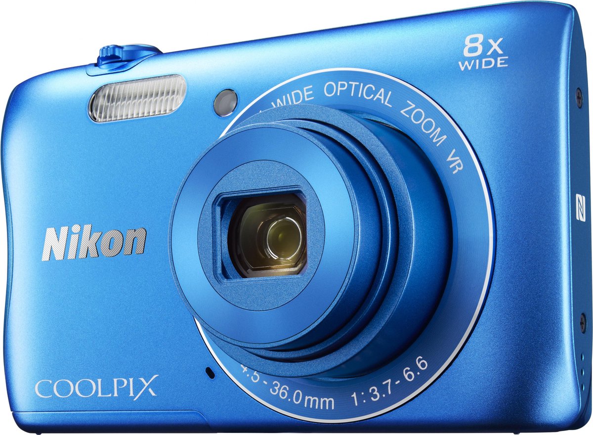 Nikon COOLPIX S3700- Blauw | bol.com
