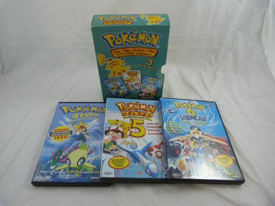 Pokemon dvd box - 4de, 5de en 6de film (Dvd) | Dvd's | bol.com