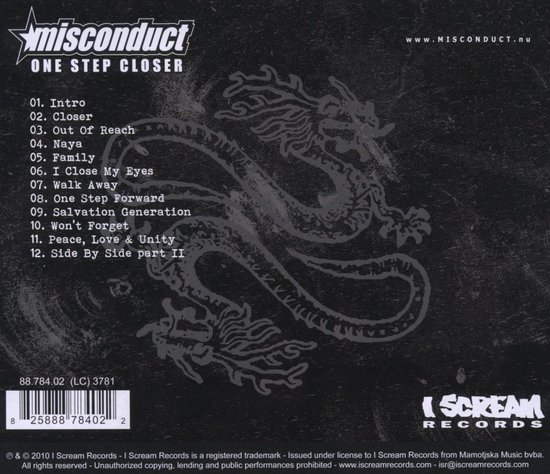 One Step Closer, Misconduct | CD (album) | Muziek | bol.com