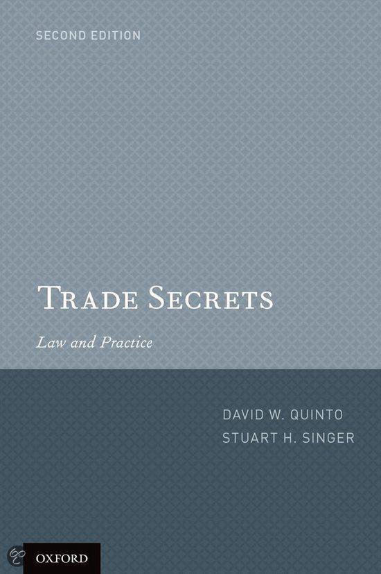 Trade Secrets | 9780199767571 | David Quinto | Boeken | bol